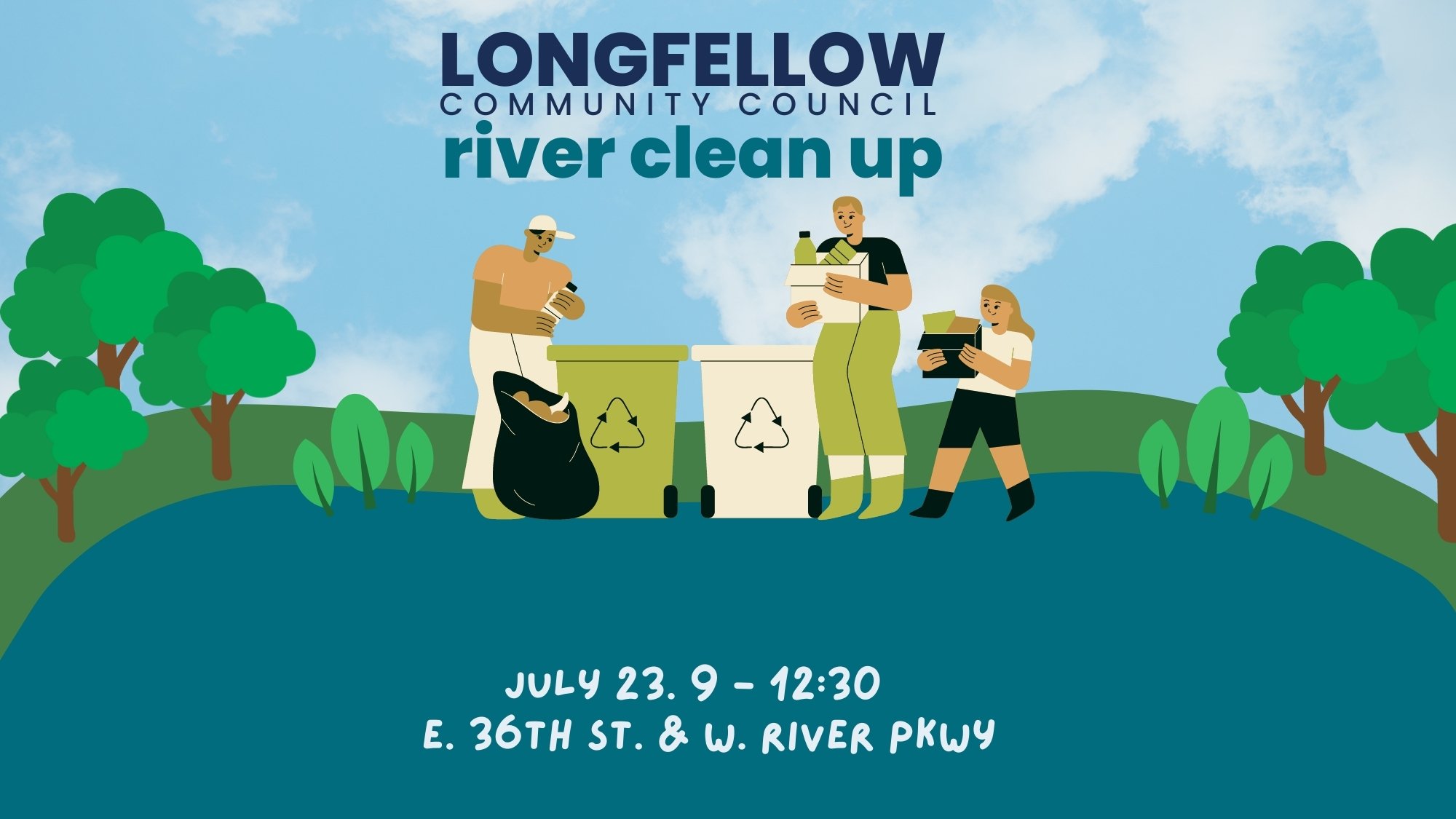 River Cleanup - Longfellow Community Council