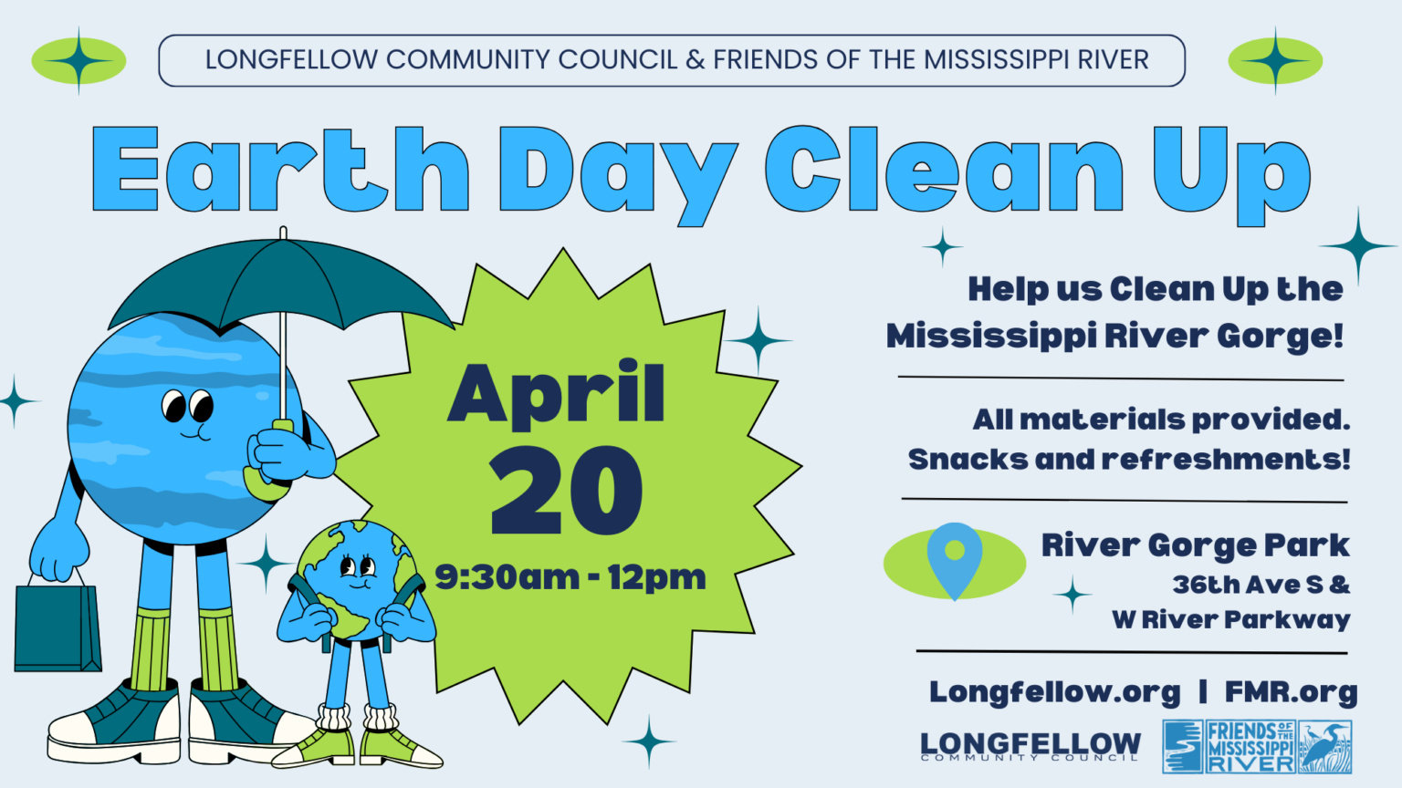 Earth Day Clean Up - Longfellow Community Council